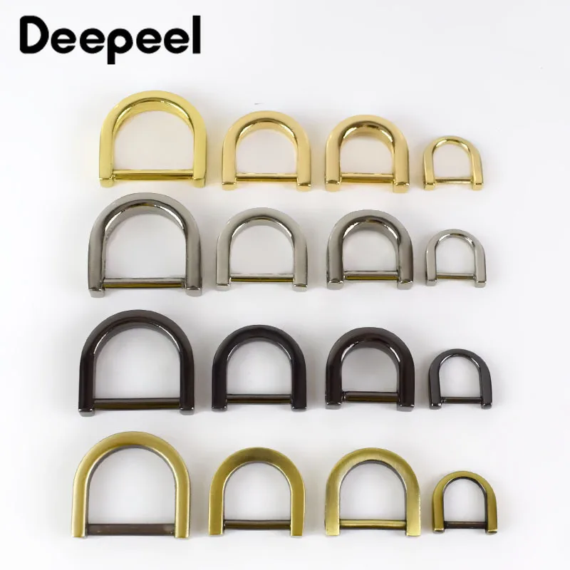 4/10pcs 10/12/15/20mm Removable D Ring Metal Bag Buckles Handbag Strap ...