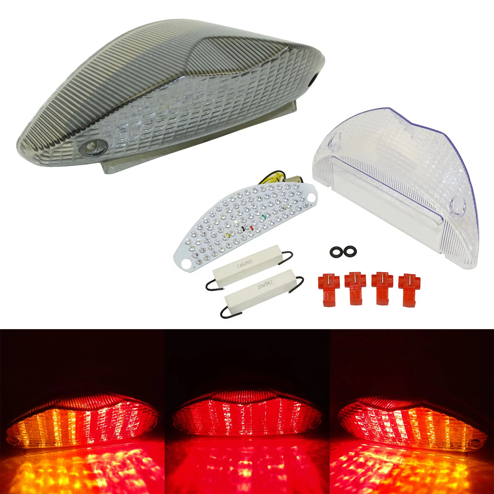 Motorcycle-E-Mark-LED-Integrated-Blinker-Tail-Brake-Turn-Signals-Light ...
