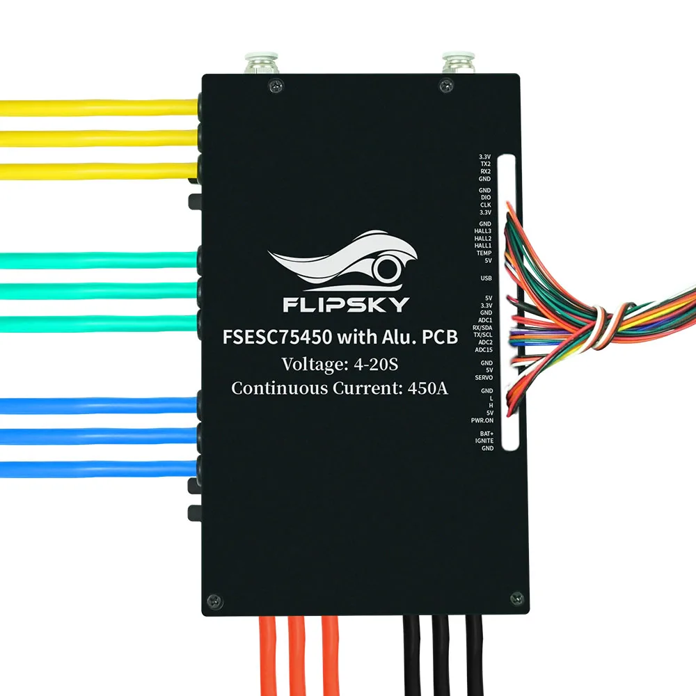 Flipsky-FSESC-75450-84V-High-Current-450A-ESC-Base-On-Vesc-With ...