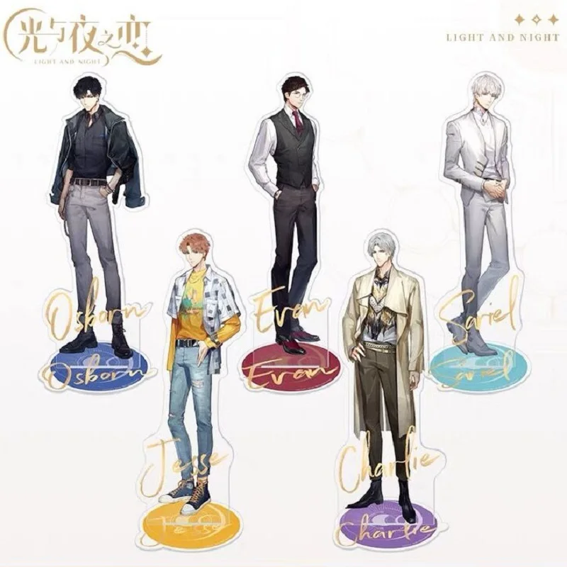 Figura-de-luz-y-Noche-de-Anime-Osborn-Evan-Sariel-Charlie-Jesse-Cosplay ...