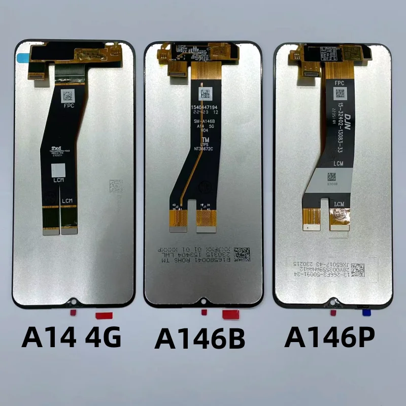 Original 6.6'' For Samsung Galaxy A14 4G LCD Display Touch Screen Digitizer For Samsung A14 5G ...