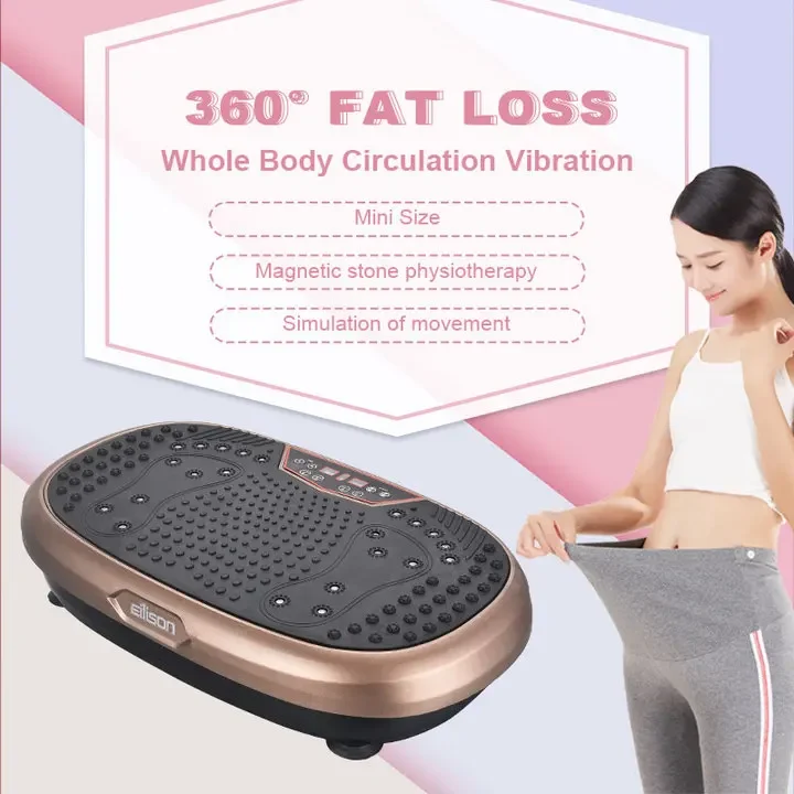 Home-fitness-fat-burning-vibration-plate-exercise-machine-99-speed ...