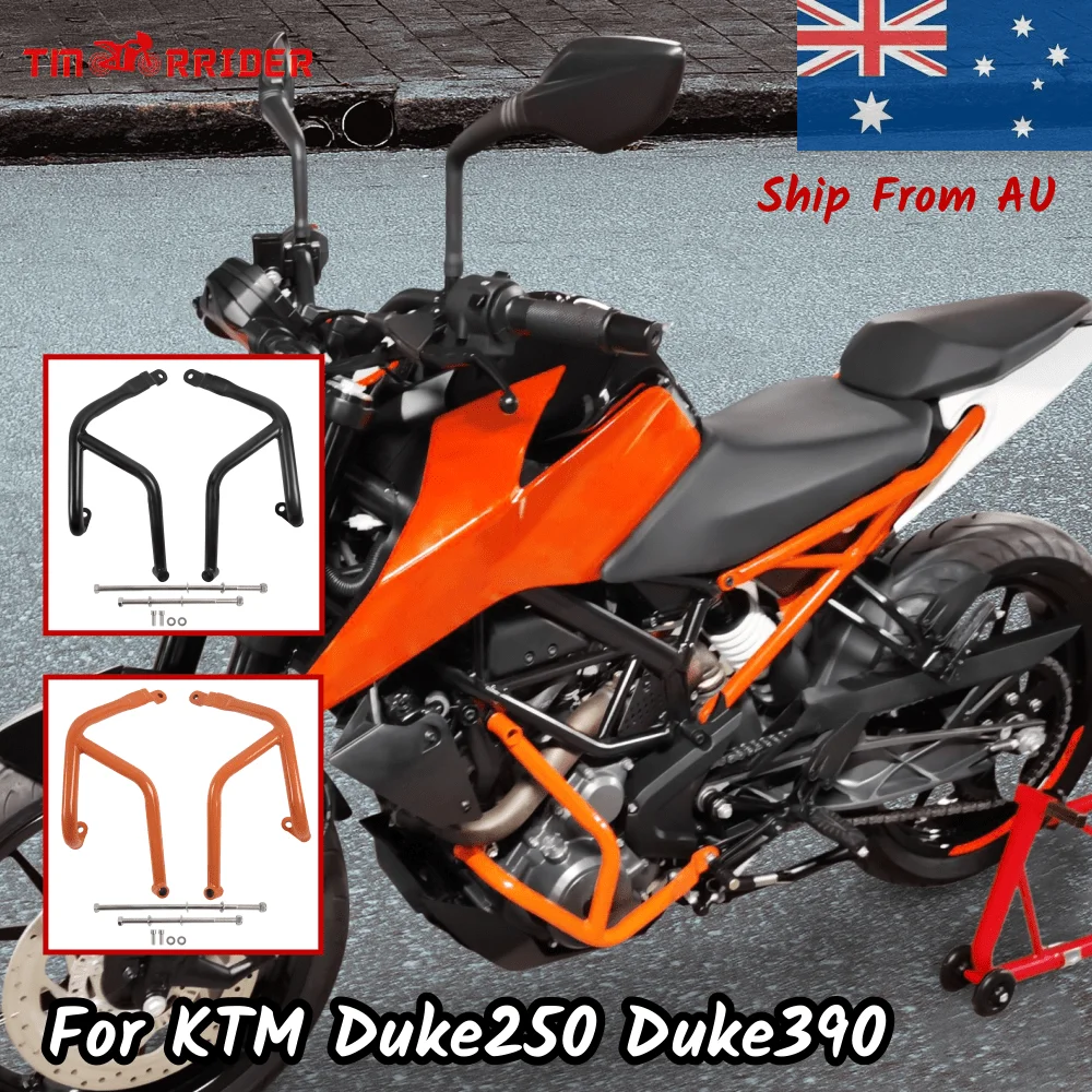 Steel Stunt Bumper For Duke 250 390 Motorcycle Crash Bar / Engine Guard ...