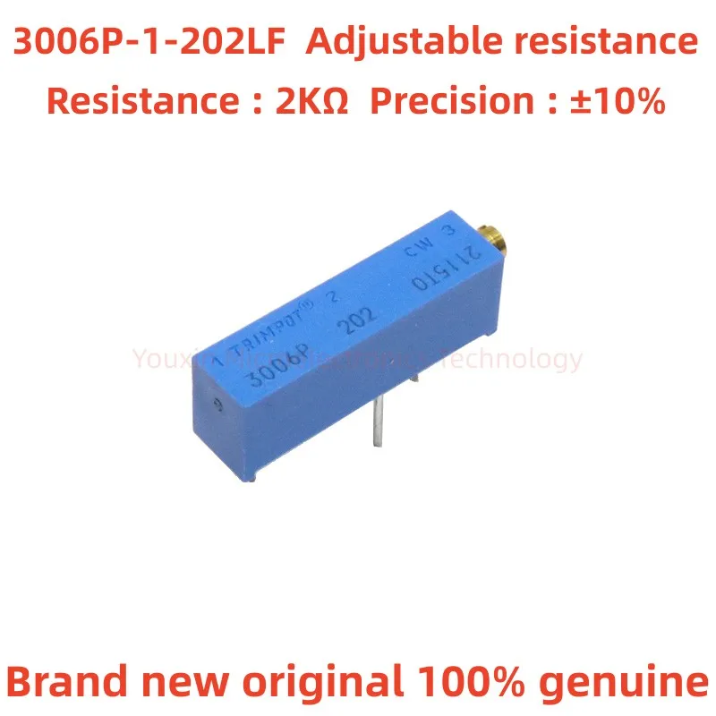 Original 3006P-1-202LF 3006P-1-202 2KΩ ±10% ± 100ppm/℃ 3006 ...