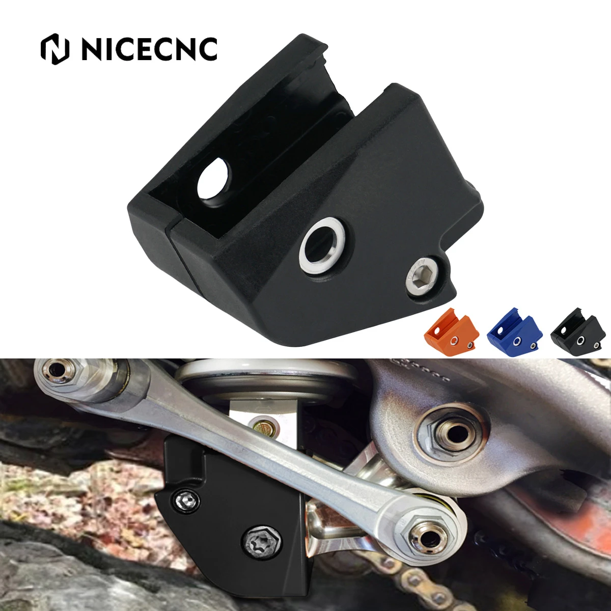 NiceCNC Shock Absorber Link Guard Cover for GasGas EC ECF EX EXF MC MCF ...