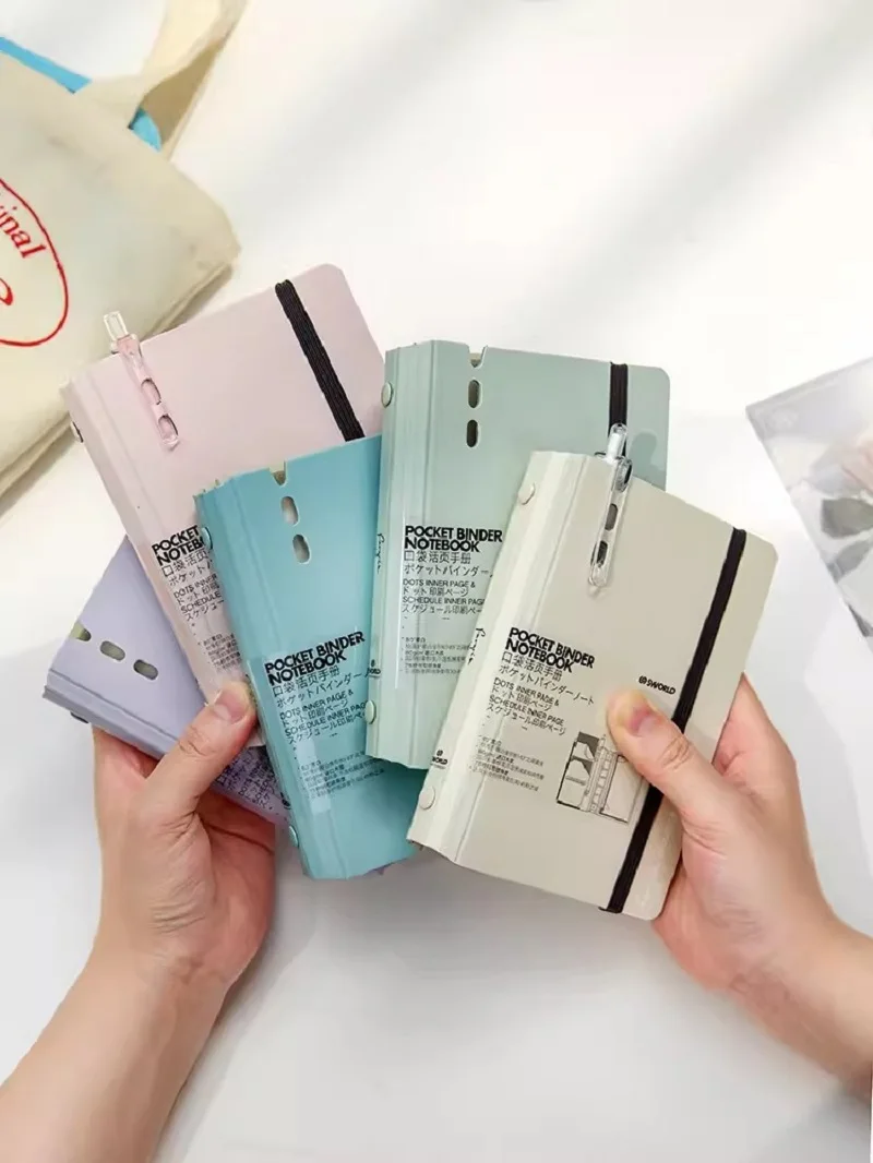 A6-Loose-leaf-Padded-Loose-leaf-Notebook-Grid-Dot-Matrix-Replaceable ...