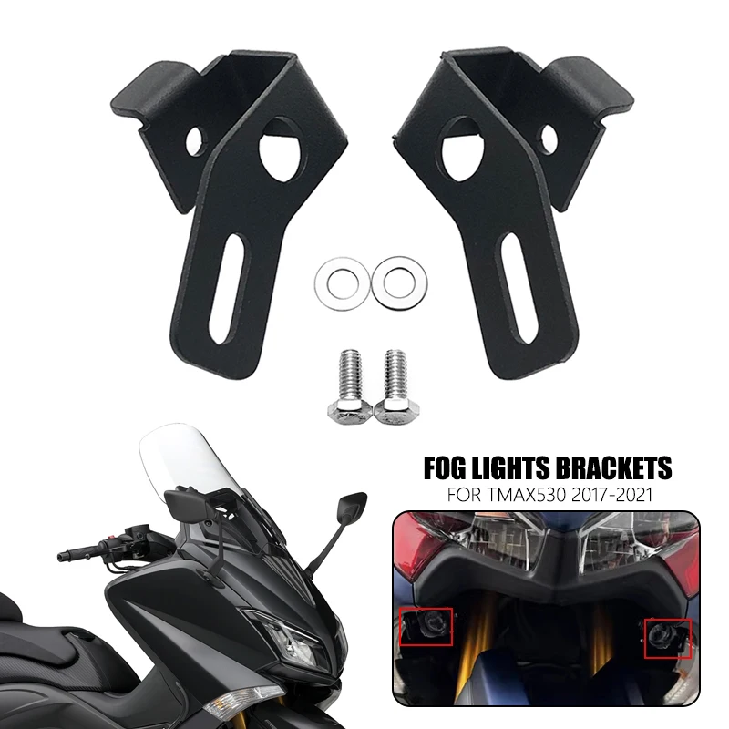 LED Lights Bracket Auxiliary Light For Yamaha Tmax 530 Tmax 560 Tmax530 ...