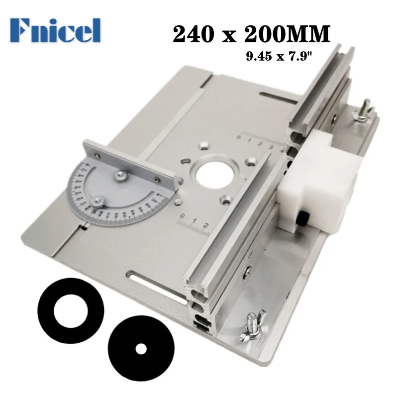 Aluminum-Router-Table-Insert-Plate-W-Miter-Gauge-and-Fence-for ...
