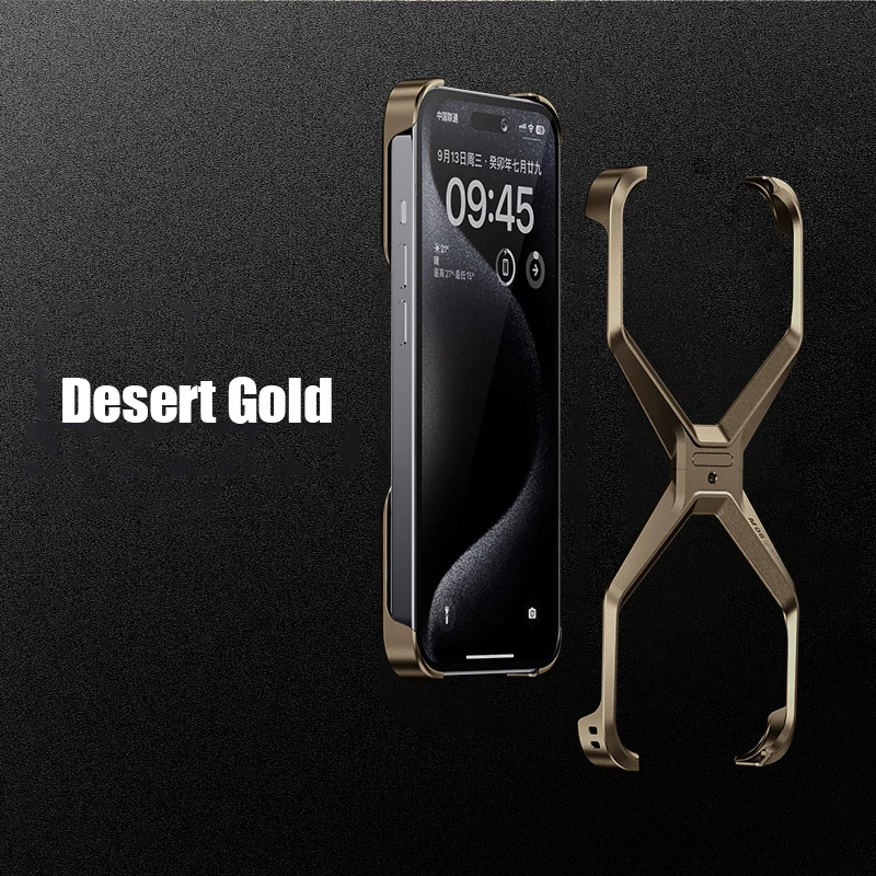 Luxury-X-Shape-Detachable-Metal-Cool-Down-Phone-Case-For-iPhone-12-13 ...