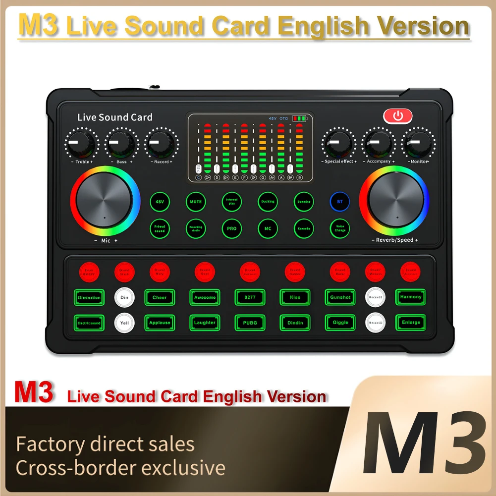 M3-M6-M8-Sound-Card-RGB-LED-Wireless-Bluetooth-DJ-Mixer-Sound-Card-20 ...