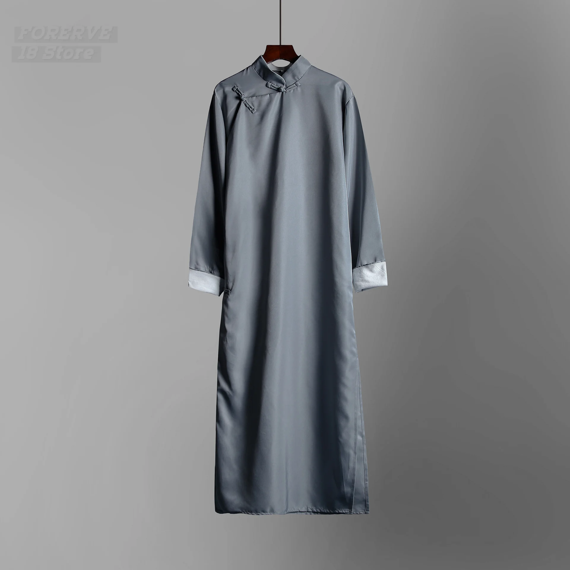 Chinese Traditional Mandarin Gowns Wing-Chun Kung Fu Costume Republic ...