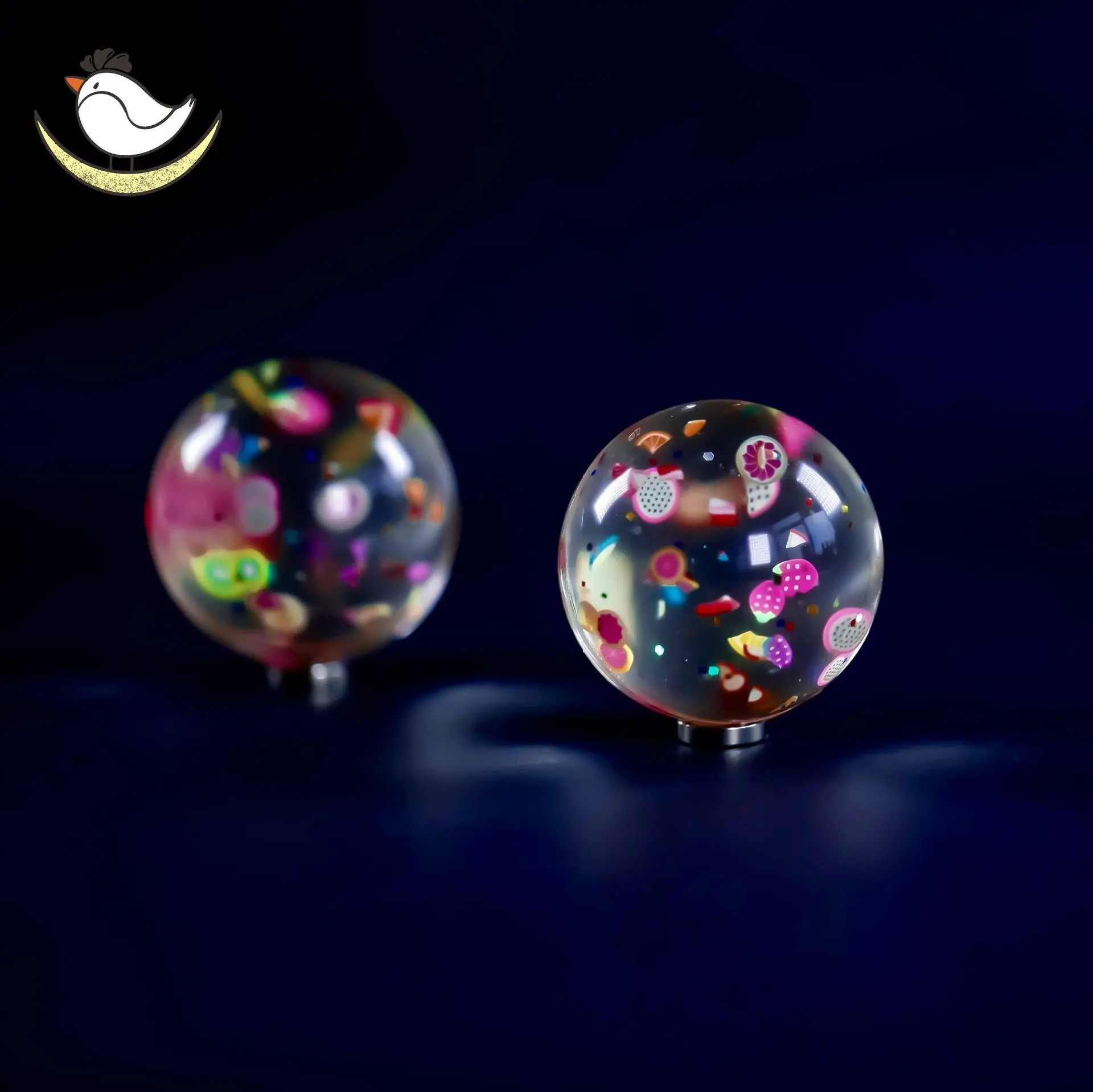 20-2pcs-Large-Mini-Fruit-Jumping-Ball-43mm-Rare-Marbles-Big-Bouncy ...