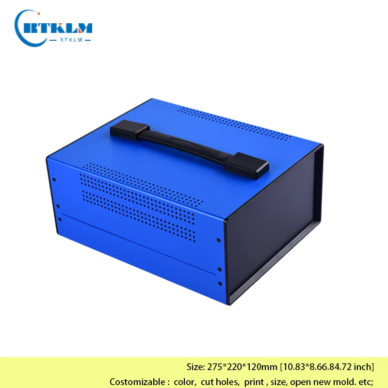 Portable Big Electronics Project Box Iron Enclosures Handheld Diy ...