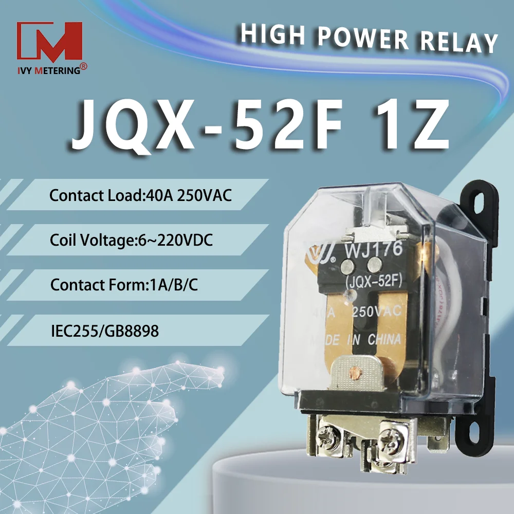 The Ultimate Guide to the WJ176 40A JQX-52F Power Outlet Relay for Home ...