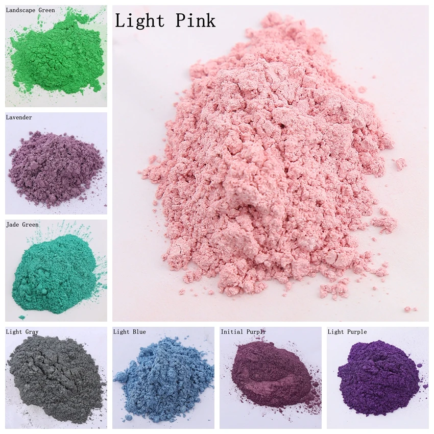 500g Pearl Mica Powder Powdered Pigments For Nails Epoxy Resin Dye Mica ...