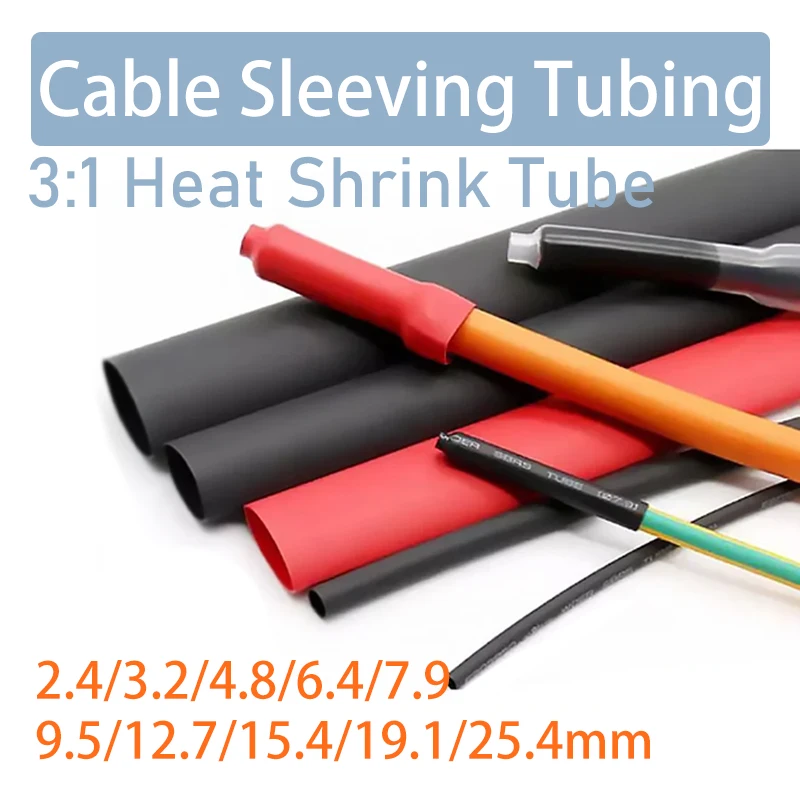 3-1-Heat-Shrink-Tube-with-Glue-Polyolefin-Shrinking-Assorted-Heat ...