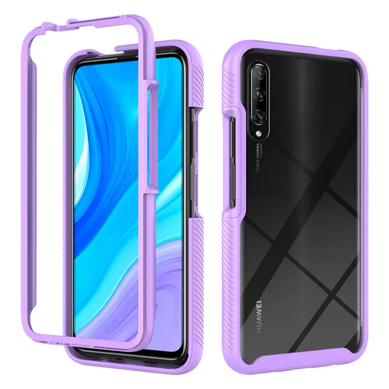 Huawei Y9S STK L21 LX3 L22 Case Hybrid Rugged Shockproof Cover TPU ...