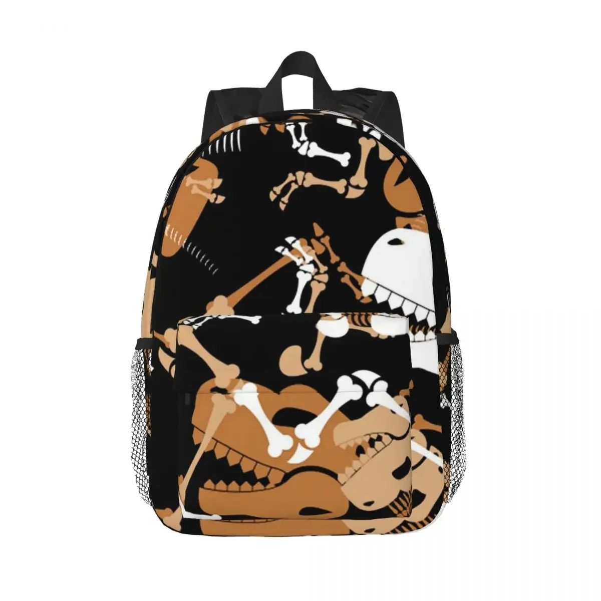 Dinosaur-Bones-Pattern-Backpacks-Boys-Girls-Bookbag-Fashion-Children ...