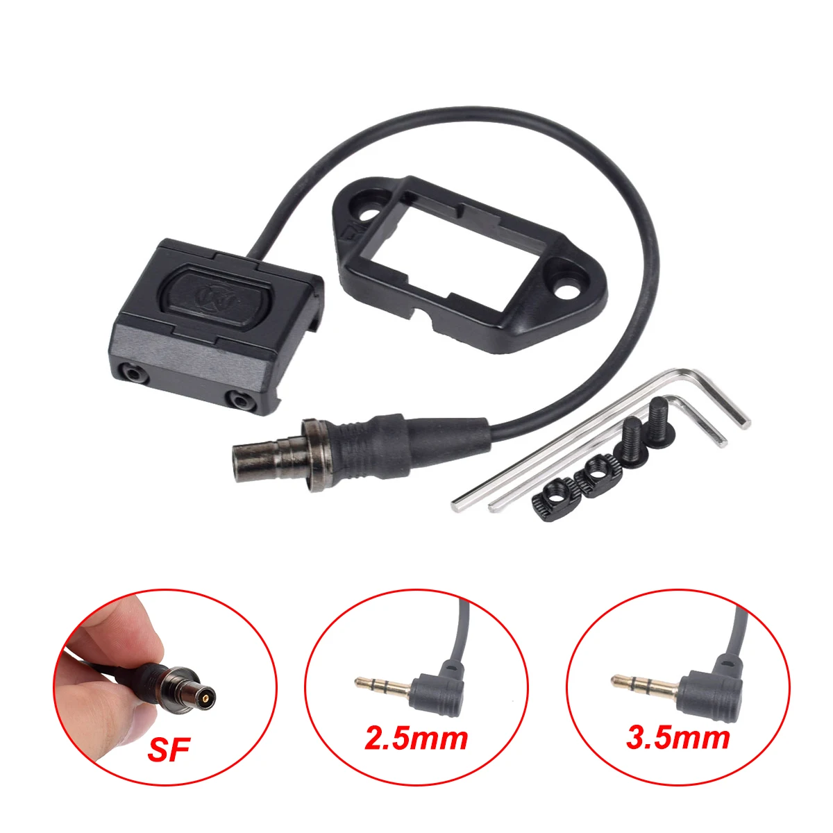 Tactical ModButton Pressure Switch Fit Mlok Keymod 20mm Rail For Weapon ...