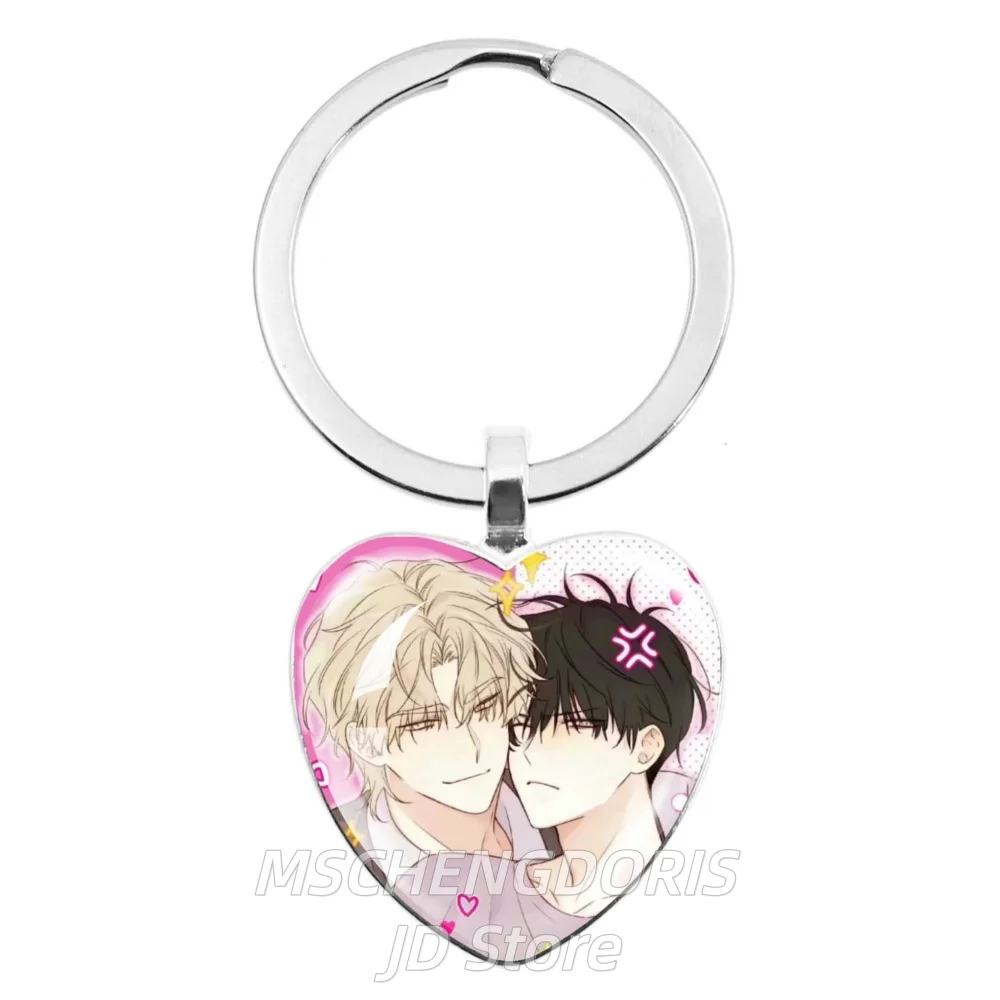 Low Tide In Twilight Keychain BL Anime Taeju YEO Euihyun KIM Glass ...
