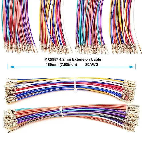 Mini-Fit Jr 4.2mm Pitch Dual Row Connector, Molex 2x1–6 Pin 5557 ...
