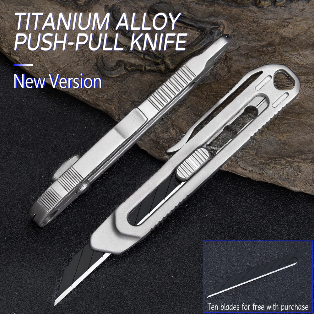 Auto Retractable Utility Knife | Titanium Alloy Utility Knife ...