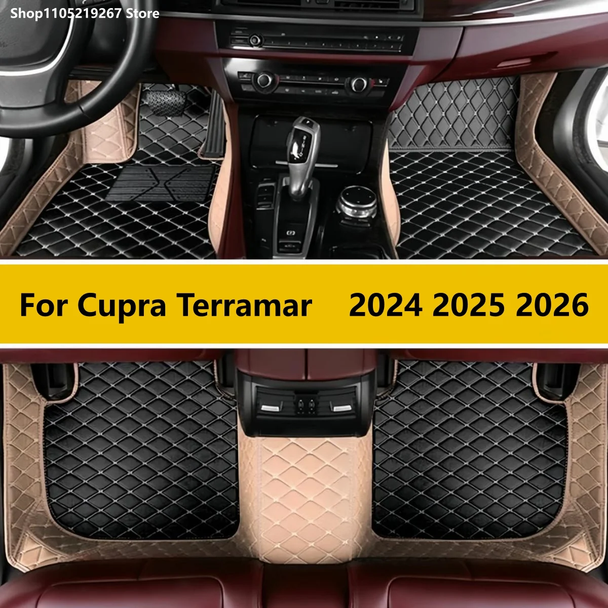 Car Floor Mat For Cupra Terramar 2024 2025 2026 Floor Mat Car Mat ...