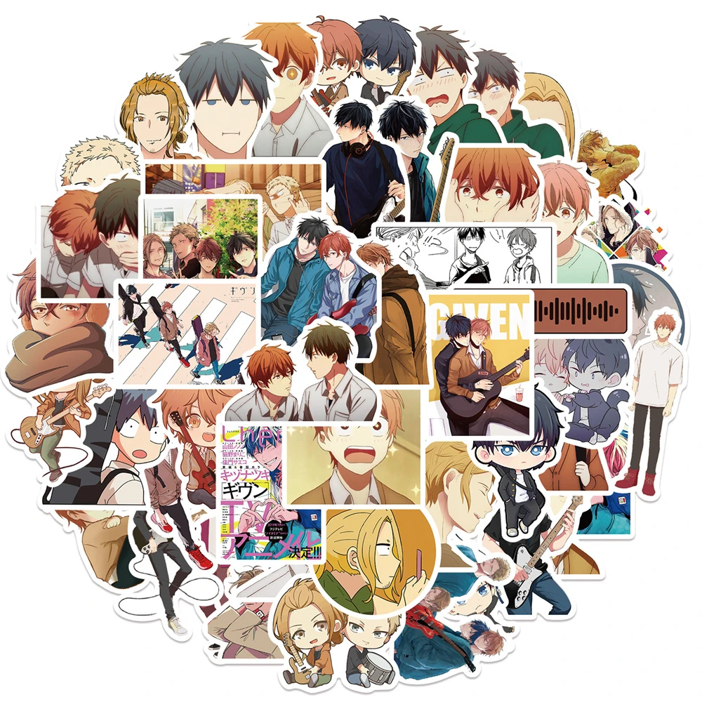 10/30/50PCS BL Anime Manga GIVEN Sticker For Luggage Laptop iPad ...
