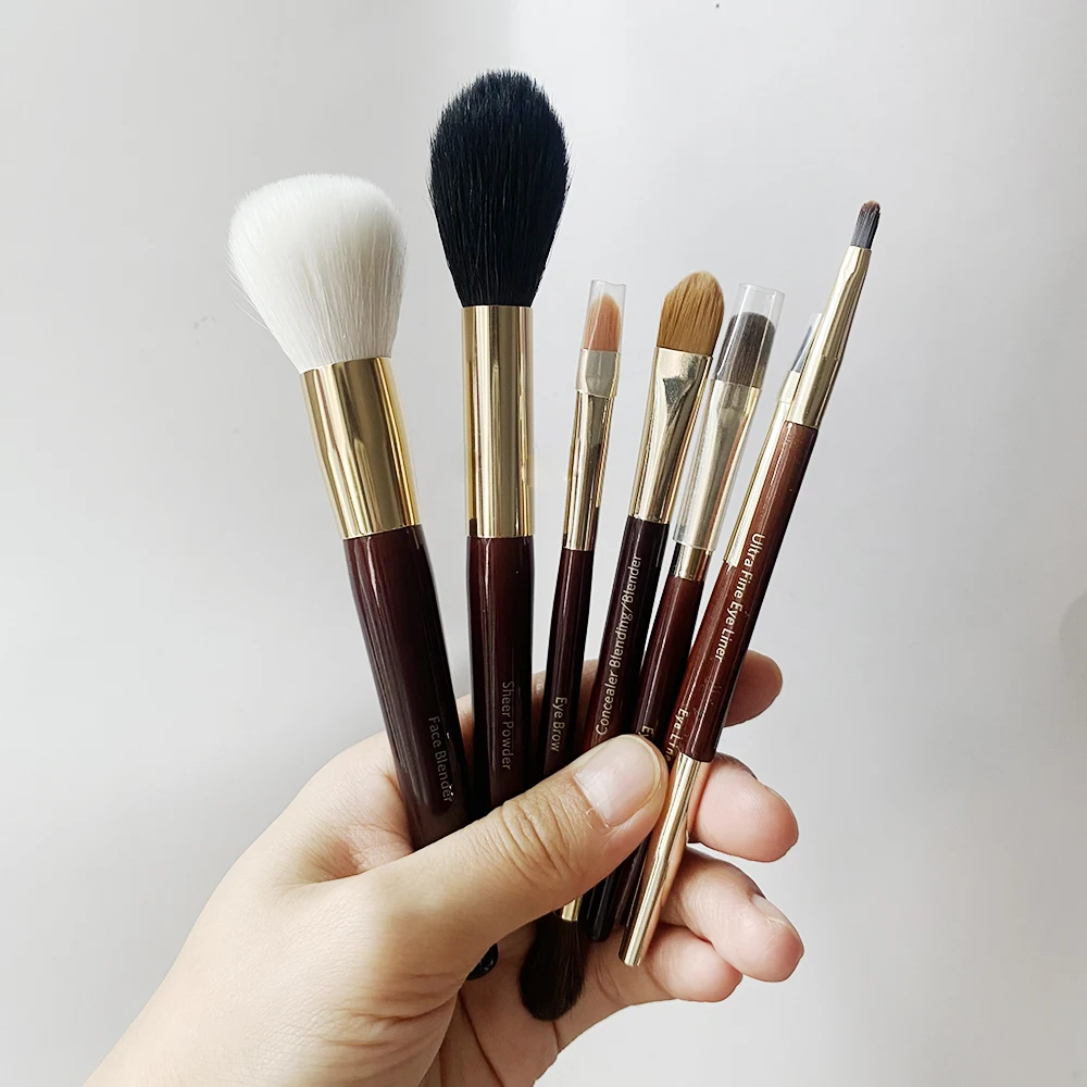 Limited-Edition-Travel-Makeup-Brush-Set-7pcs-Short-Handle-Cosmetic ...