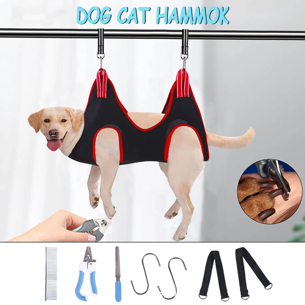 Dog Cat Hammock Is Convenient For Cutting Nails Aand Drying Hair Home Cat And Dog Accessories ...