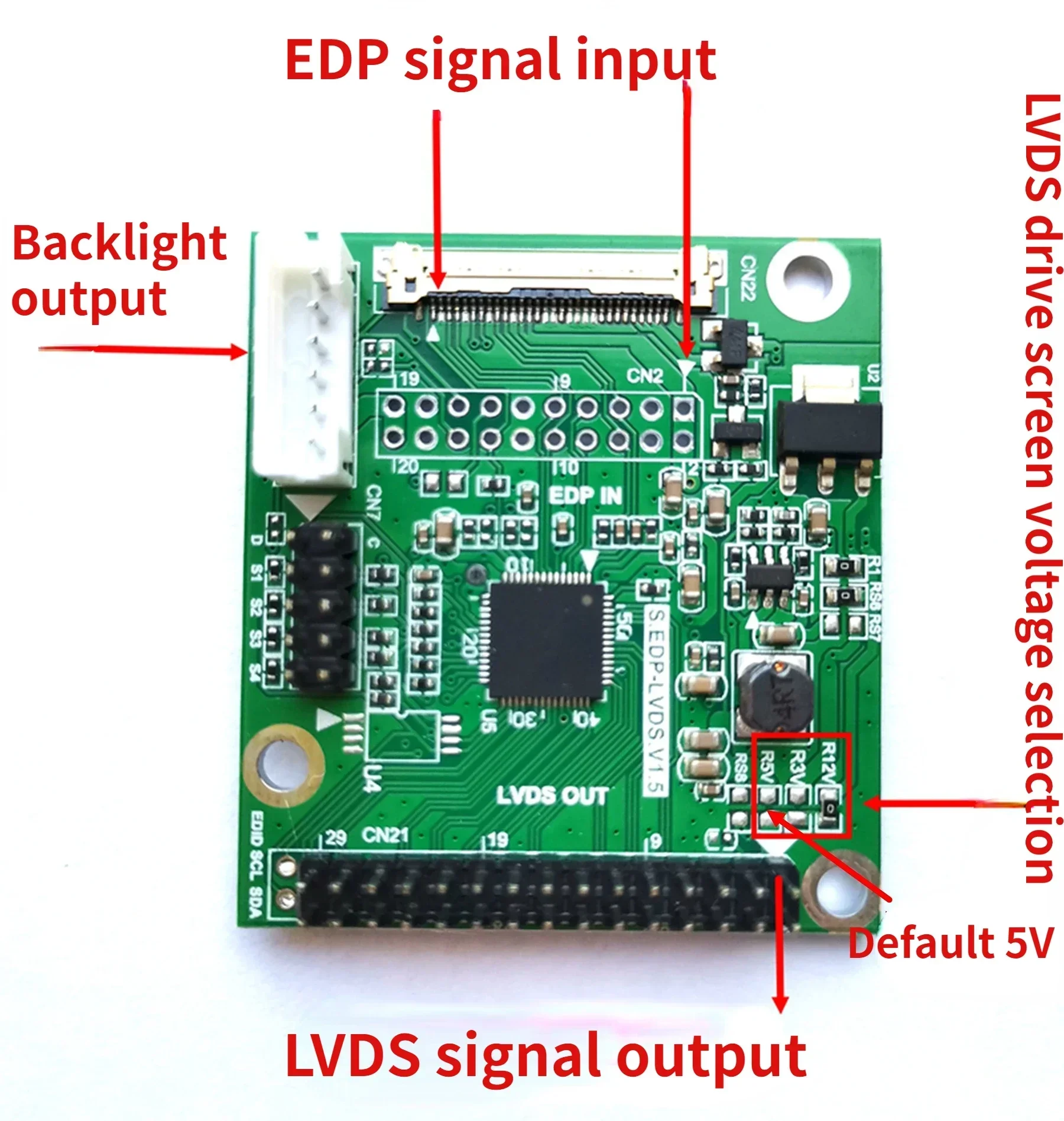 EDP-to-LVDS-Driver-Board-Edp-to-Lvds-Adapter-Board-LVDS-Driver-Board-Support-Multiple ...