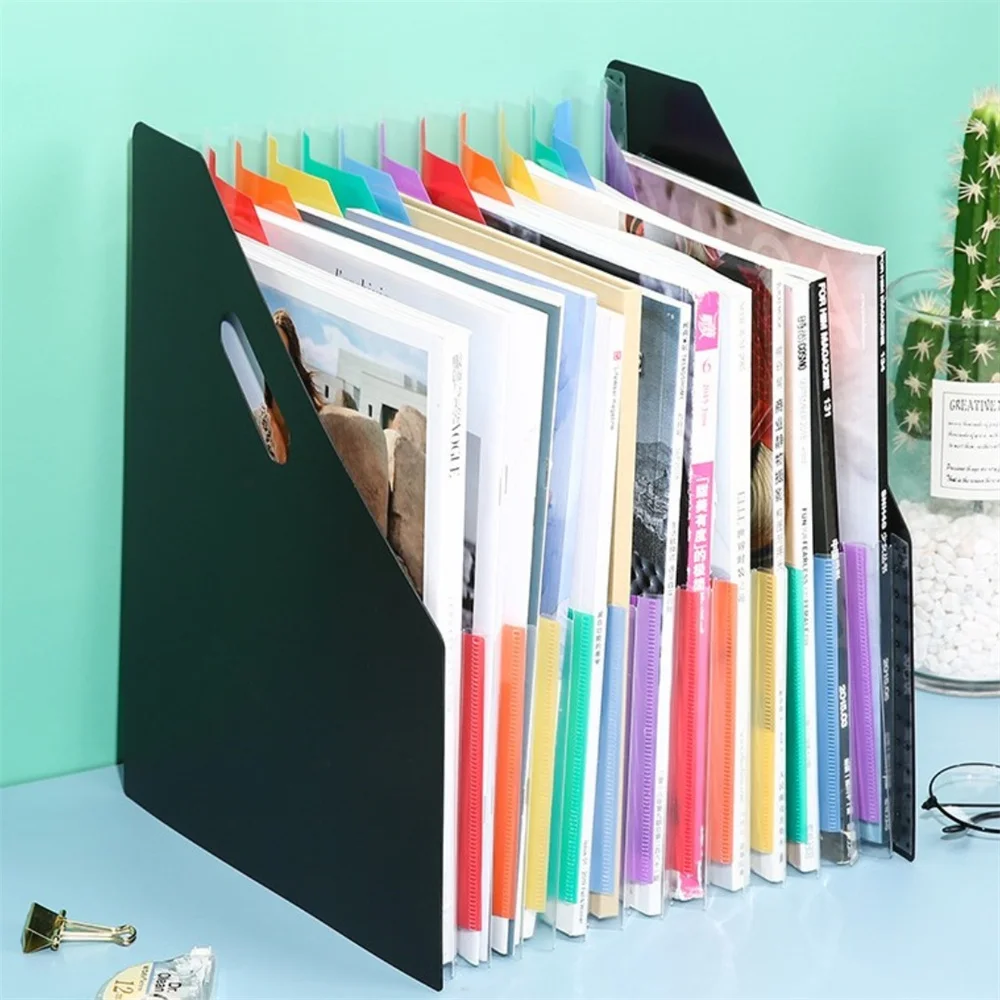 Vertical-File-Folder-Accordian-Expanding-File-Organizer-Filing-Box ...