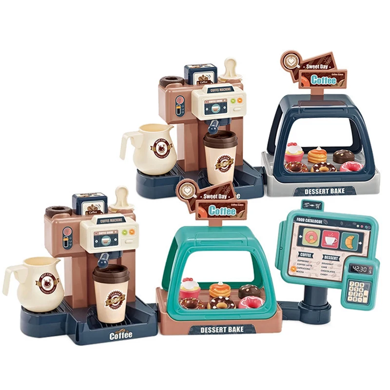 Kids-Coffee-Machine-Toy-Set-Electric-Pretend-Kitchen-Play-Toys ...