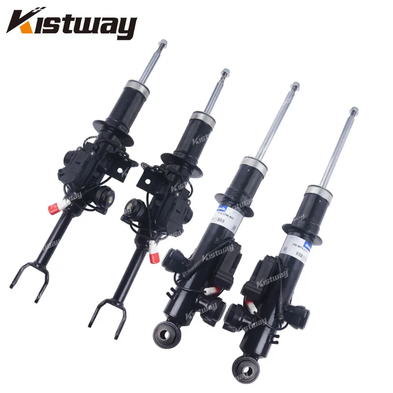 4PCS-Front-Rear-Electronic-EDC-Shock-Absorbers-For-BMW-5-Series-F10-F11 ...