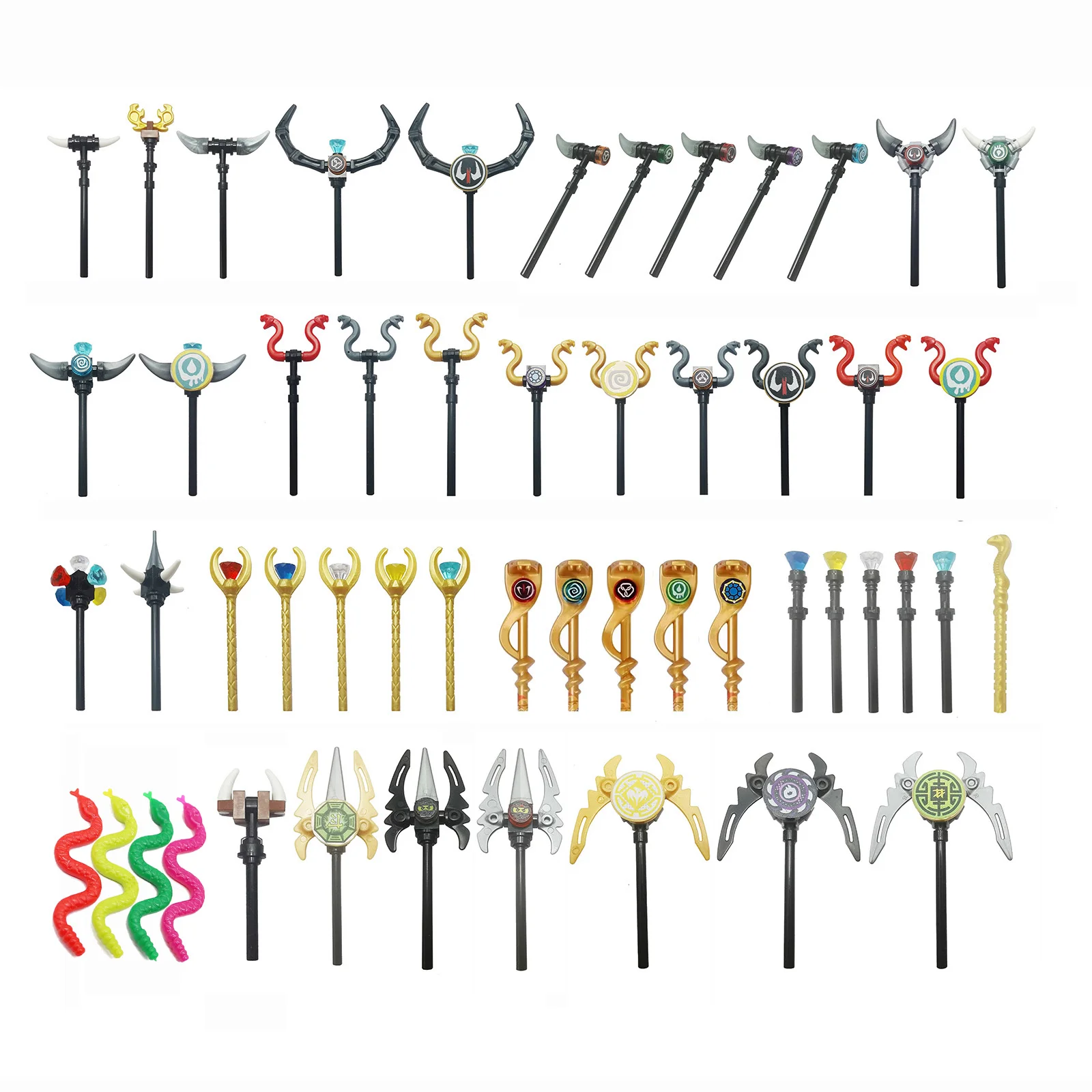 Phantom-Ninja-Trident-Snake-Mace-Pharaoh-s-Staff-with-Cobra-Serpent ...