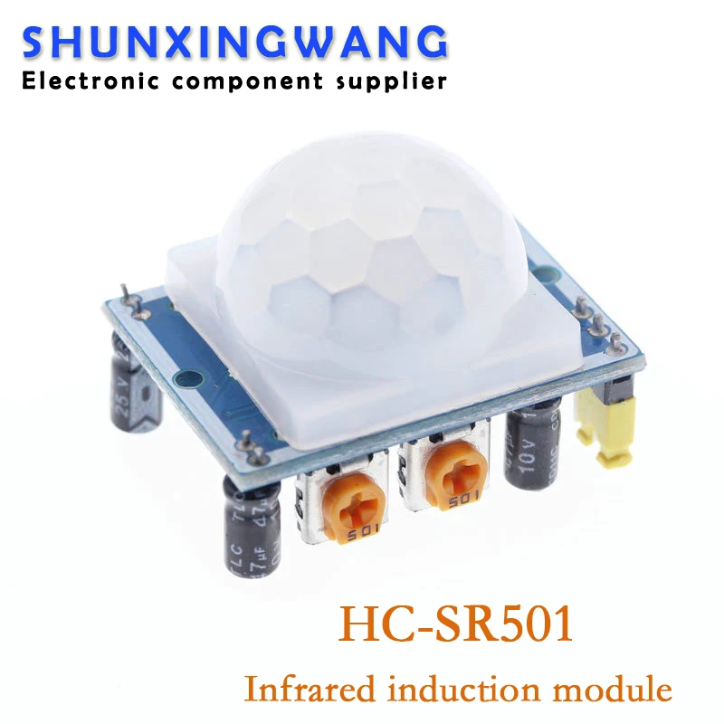 HC-SR501-Adjust-IR-Pyroelectric-Infrared-PIR-Motion-Sensor-Detector ...