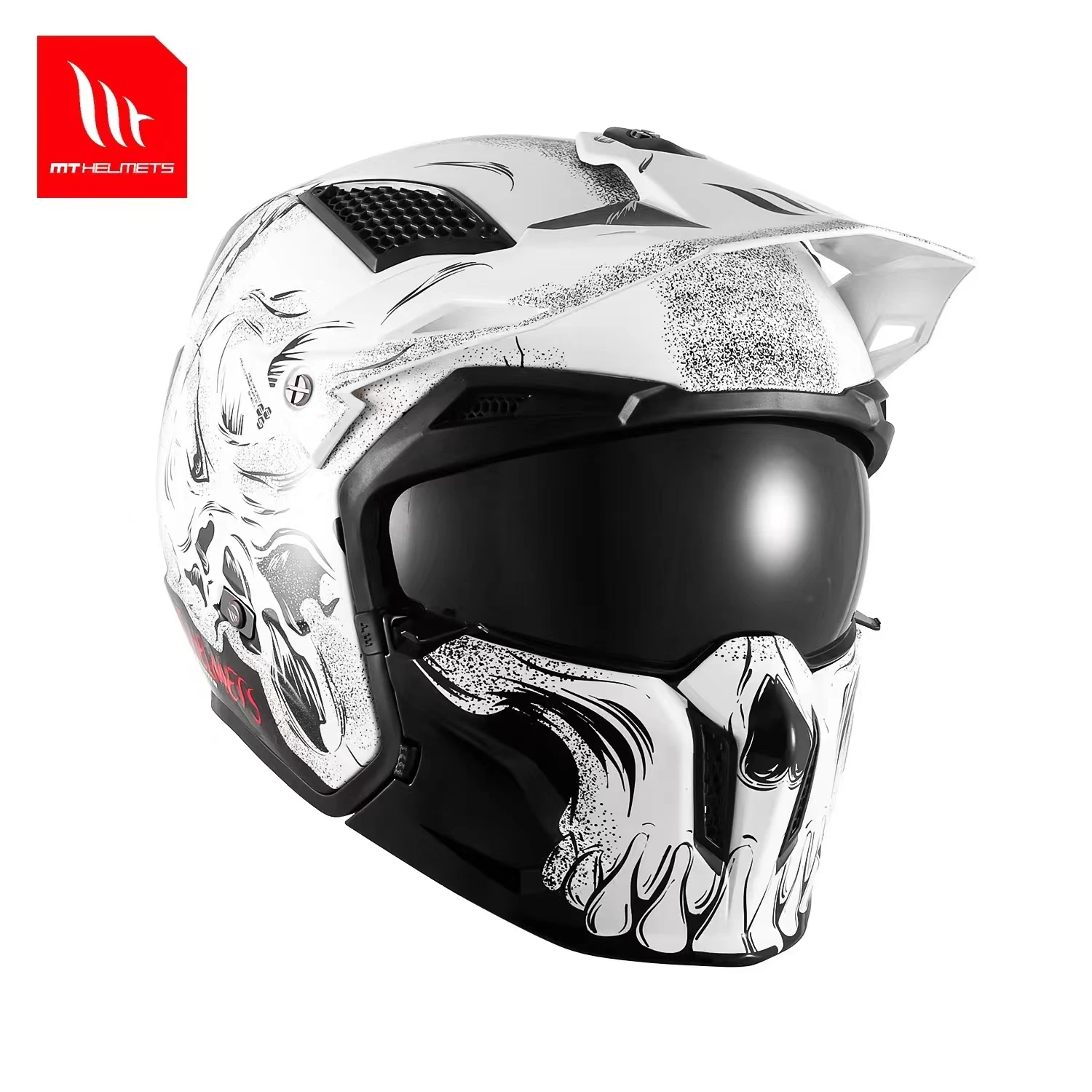 Motocross Helmets Motorcycle Motorbike Modular Helmet Personality Off ...