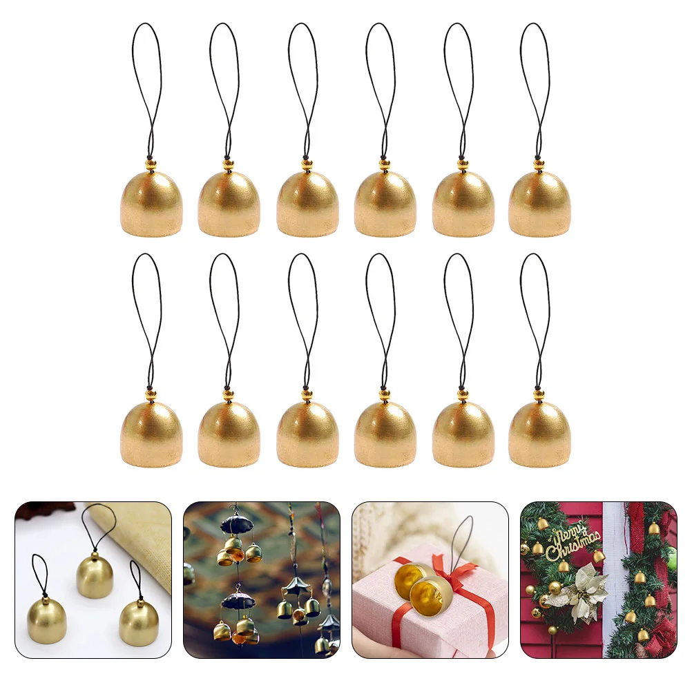 12Pcs Mini Metal Alloy Bells Christmas Bell Diy Hanging Bell ...