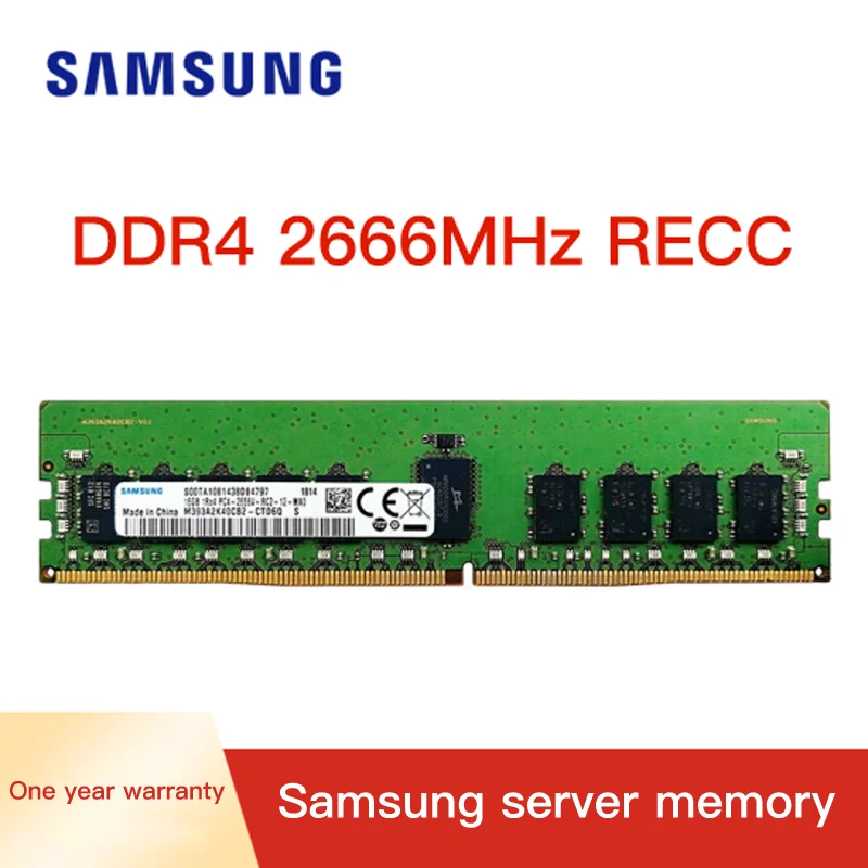 Samsung DDR4 Server RAM 8GB 16GB 32GB 2133/2400/2666/2933/3200MHz RECC ...