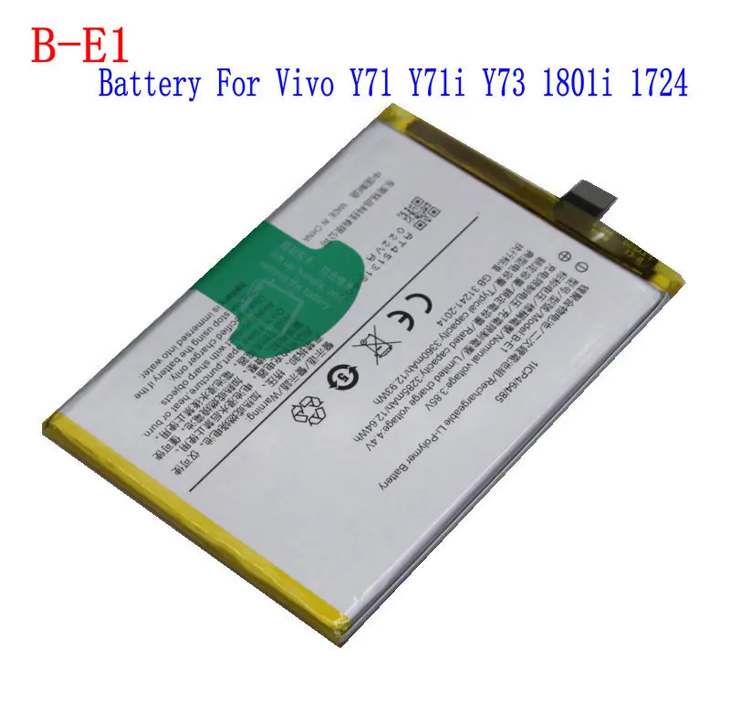 1x New Battery 3360mAh B-E1 Battery For Vivo Y71 Y71A Y71i Y73 1801i ...