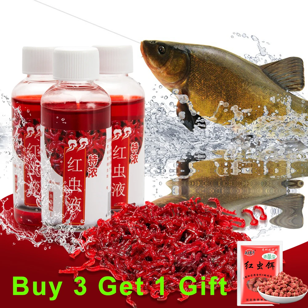 Liquid-Blood-Worm-Scent-Fish-Attractant-Concentrated-Red-Worm-Liquid ...