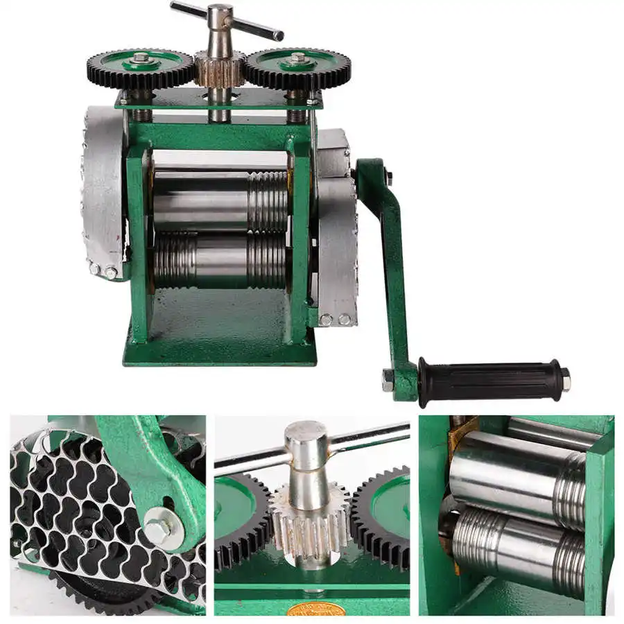 Stainless-Alloy-Manual-Rolling-Mill-Machine-Assembled-Jewelry-Metal ...