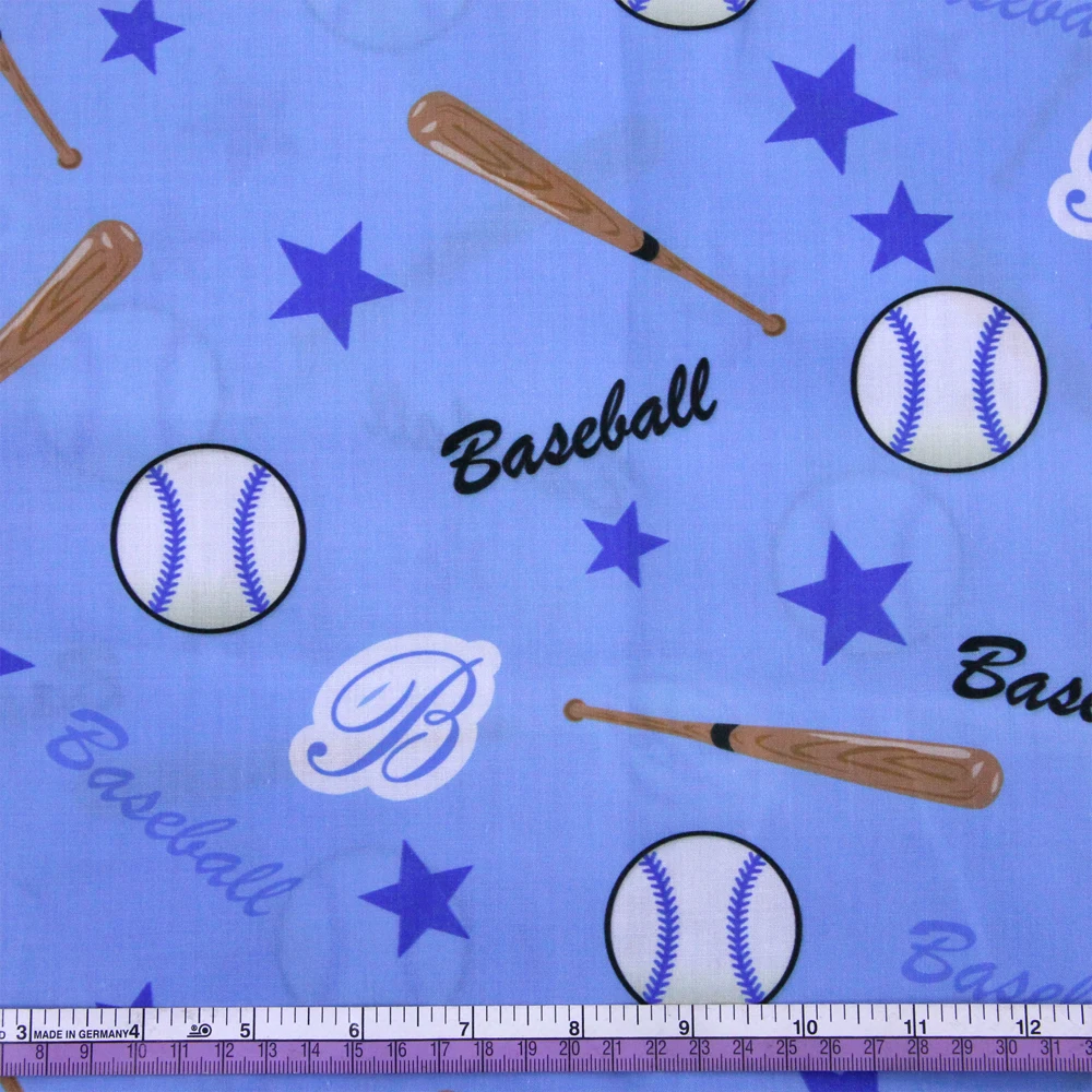Softball Fleece Fabric