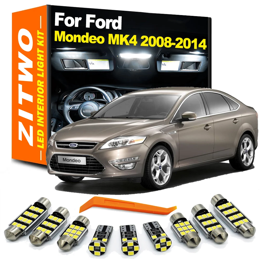 ZITWO-15Pcs-Car-LED-Bulb-For-Ford-Mondeo-4-MK4-IV-2008-2009-2010-2011 ...