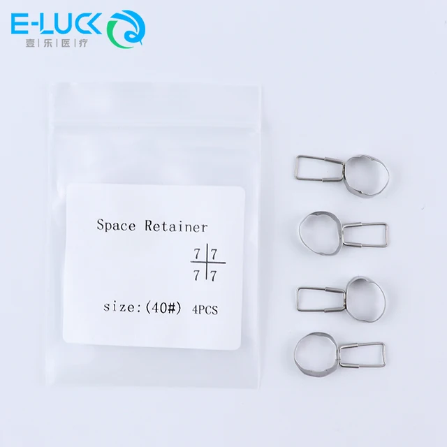 4 Pcs/Set Dental Space Maintainer Band Molar Orthodontics Braces Teeth ...