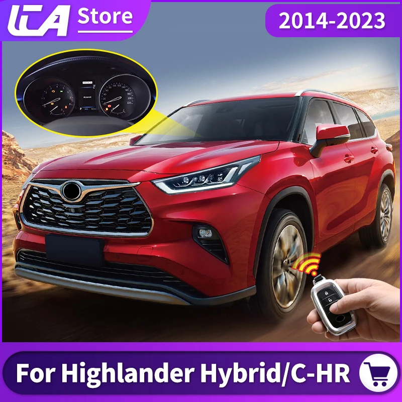 For Toyota Highlander Hybrid,C-HR Remote Key Starter, Upgraded ...