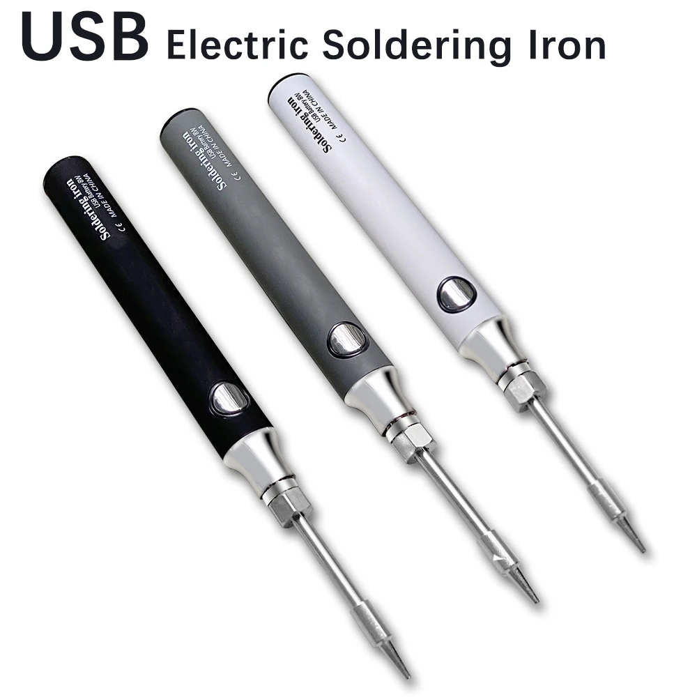 USB-5V-8W-Wireless-Charging-Electric-Soldering-Iron-Solder-Iron-Fast ...