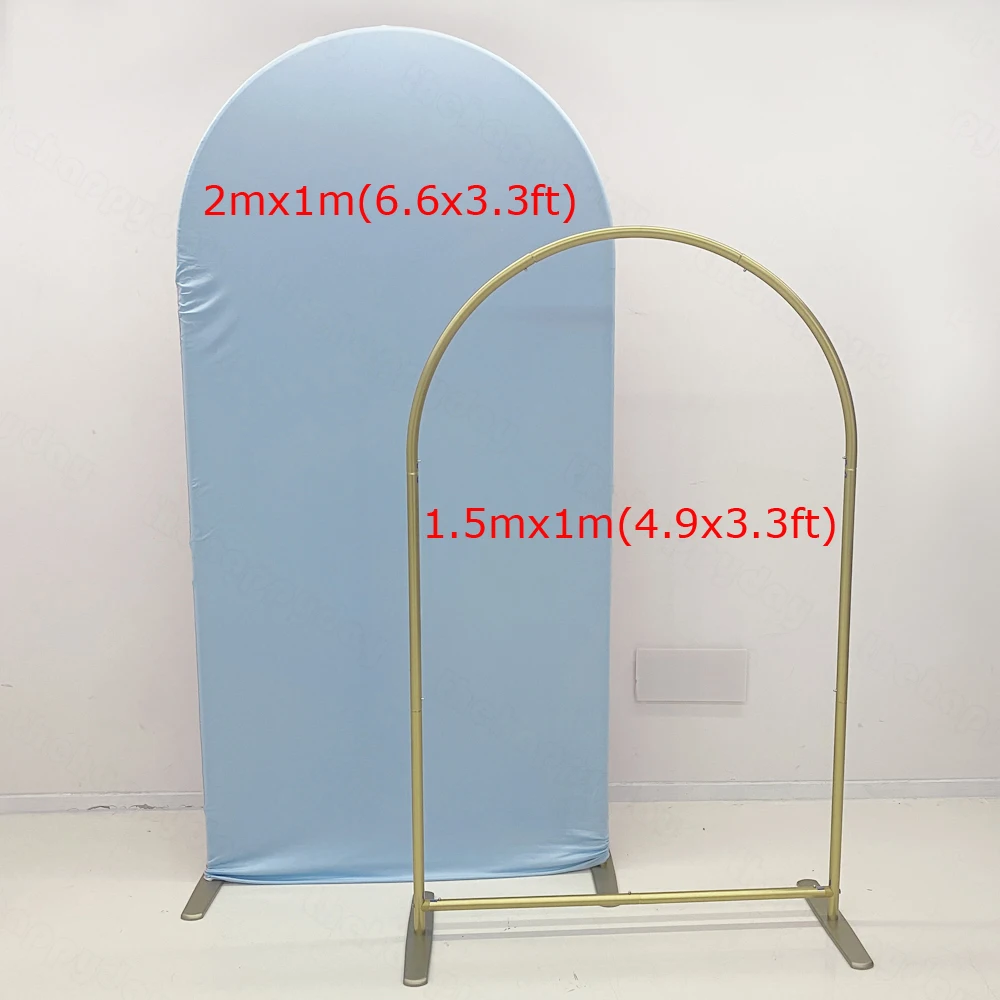 2M Metal Balloon Arch Backdrop Stand Birthday Balloons Party Backdrops ...