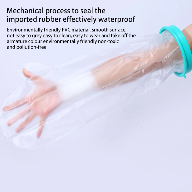 Waterproof-Arm-Sleeve-For-Plaster-Bandage-Protector-Shower-After ...