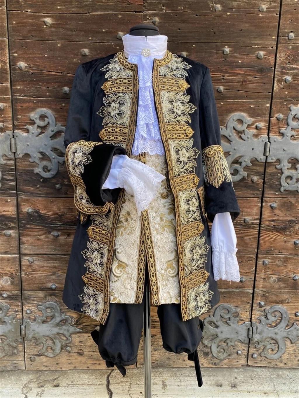 Costume-Victorien-Rocheads-Historique-pour-Hommes-Uniforme-poque-Louis ...